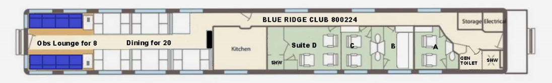 Traveling the United States by Heritage Pullman Railcars